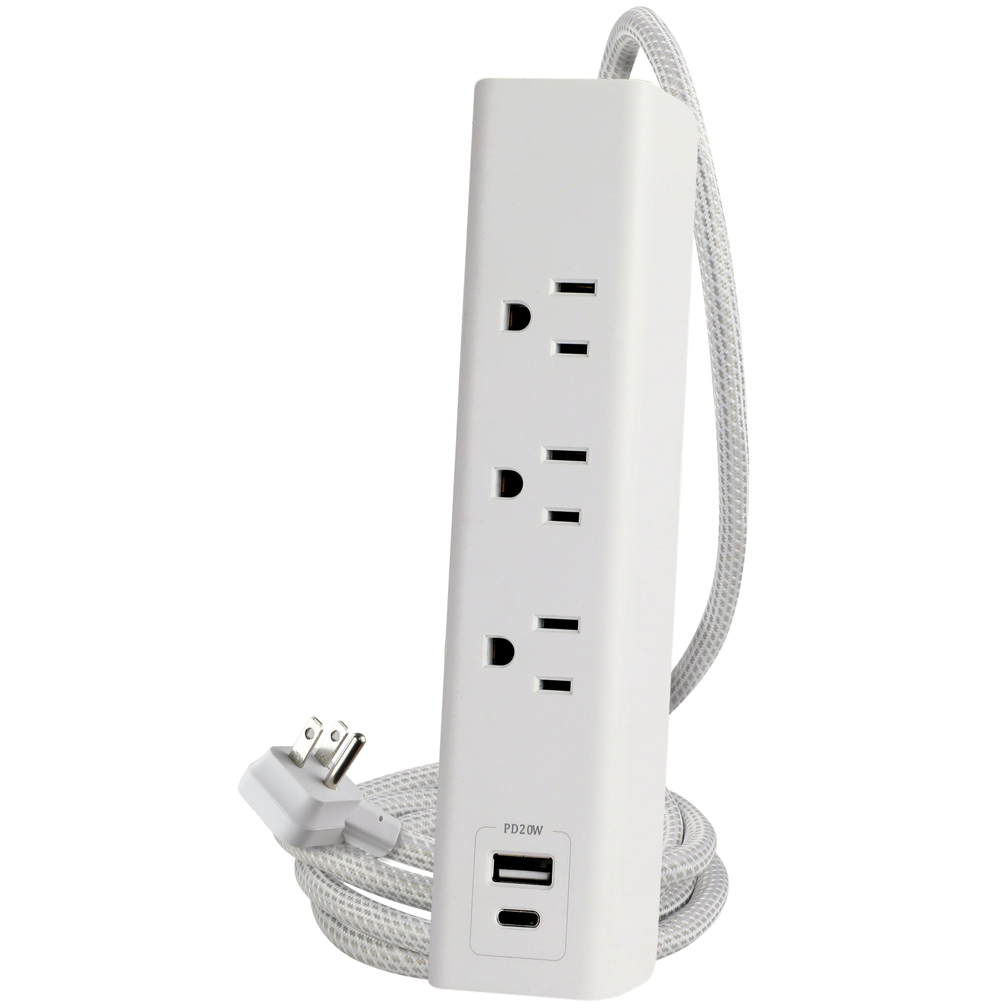 6-Outlet 1000 Joule Surge Protector w/8ft Cord — Prime Wire & Cable Inc.