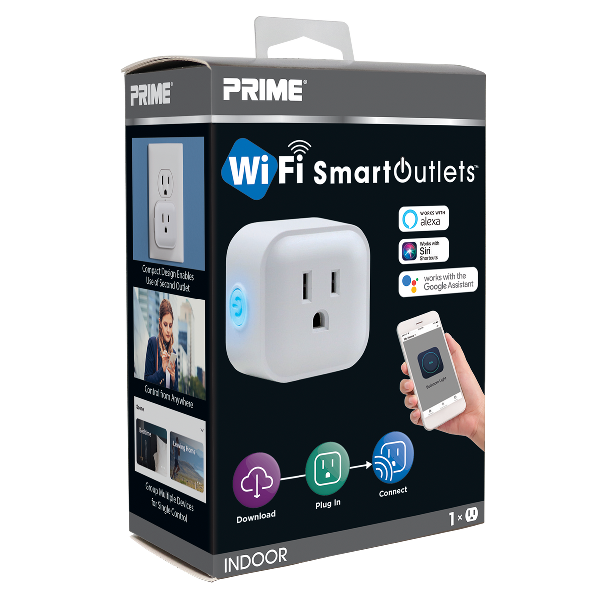 Indoor Wi-Fi Controlled Outlet — Prime Wire & Cable Inc.