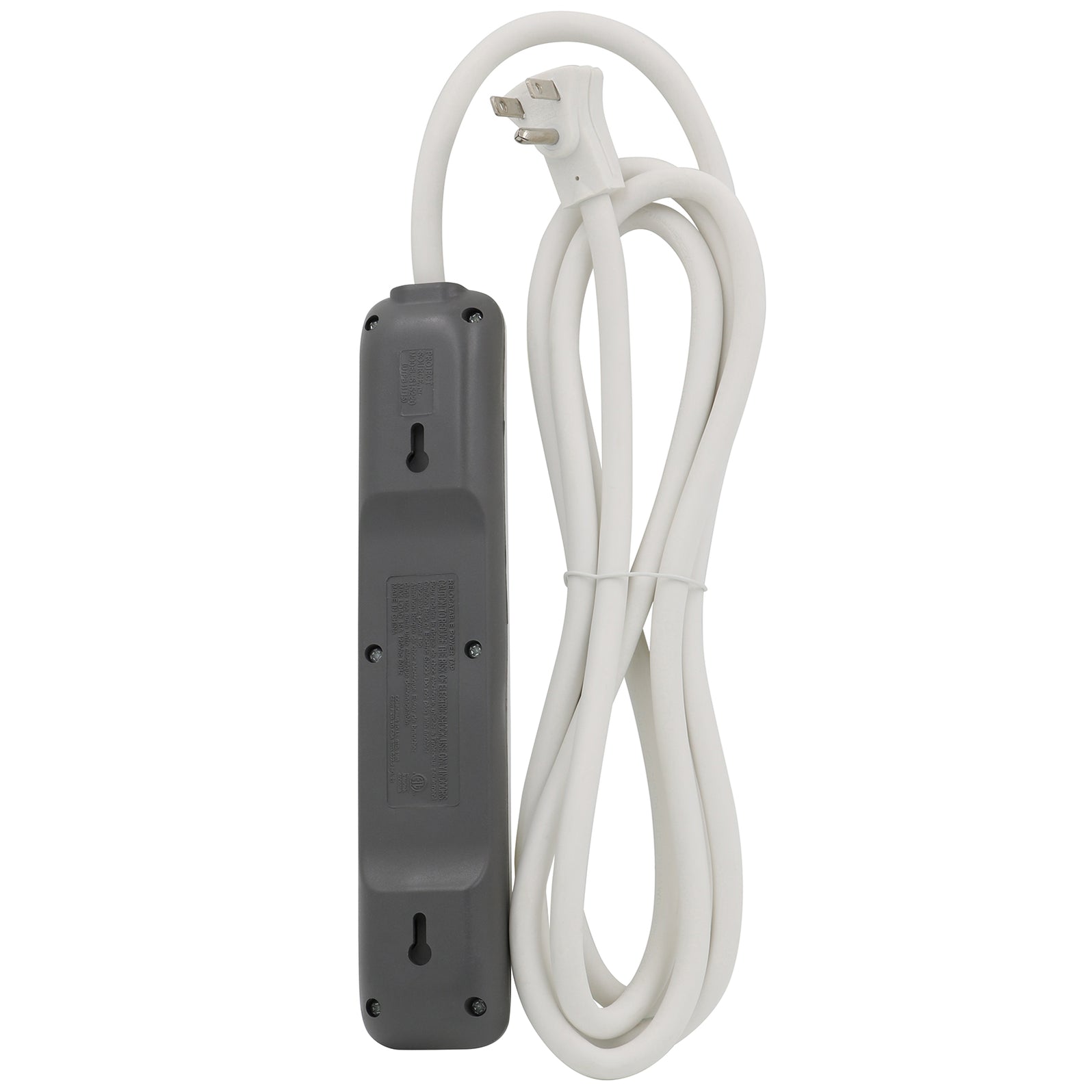 6-Outlet Power Strip w/8ft Cord — Prime Wire & Cable Inc.
