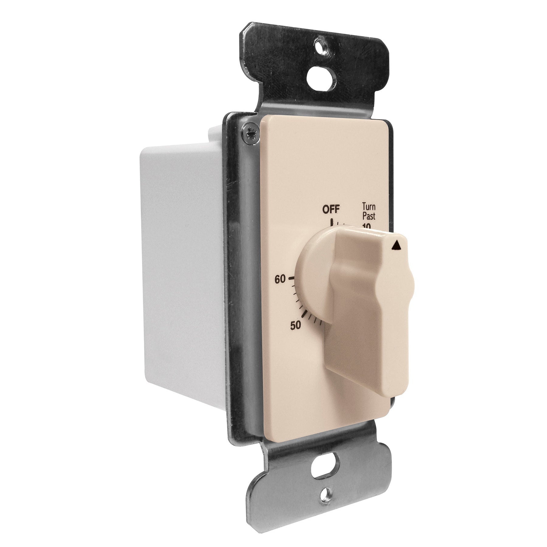In-Wall 60 Minute Spring Wound Countdown Timer w/ 3 Faceplates — Prime ...