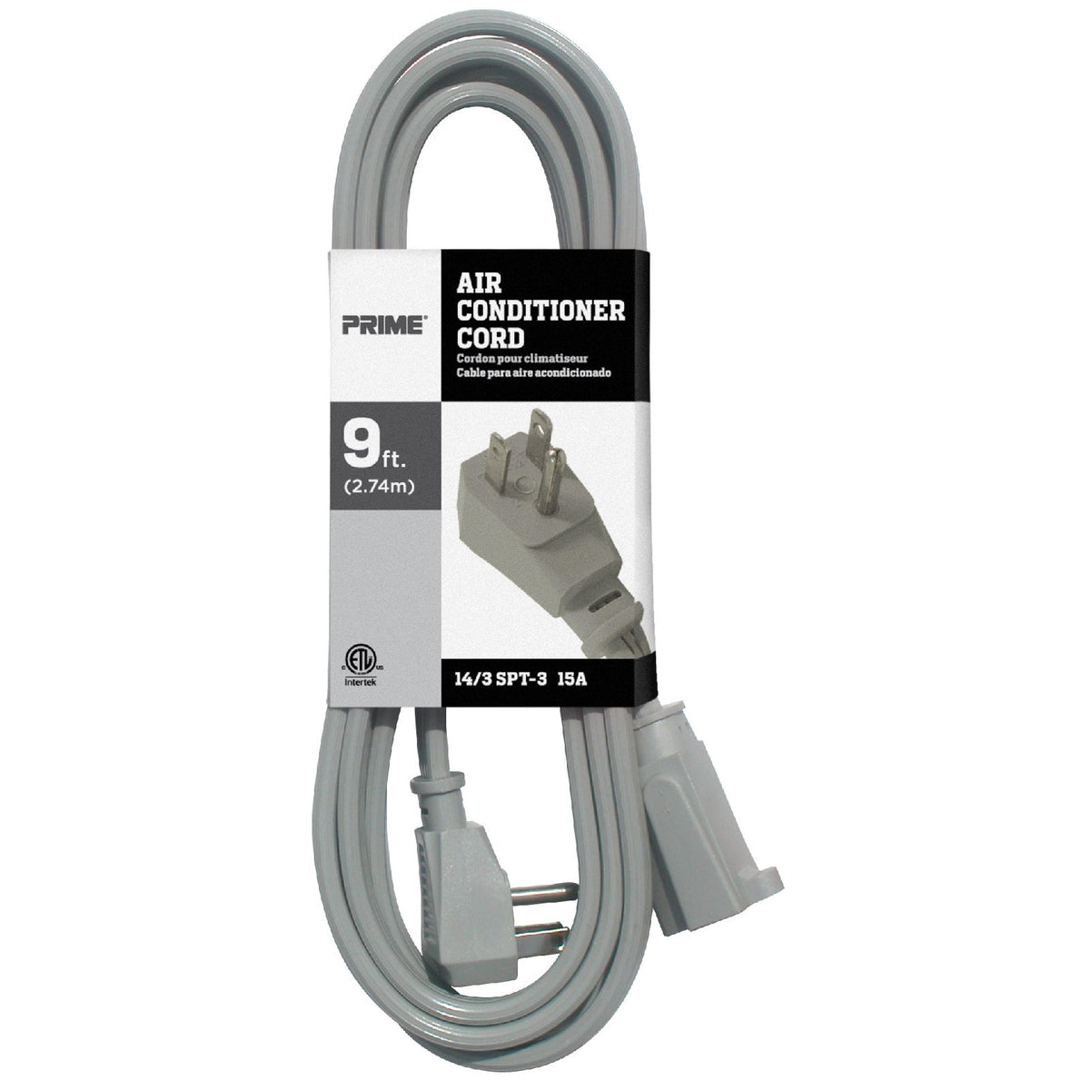 9ft 14/3 SPT-3 Air Conditioner Cord — Prime Wire & Cable Inc.