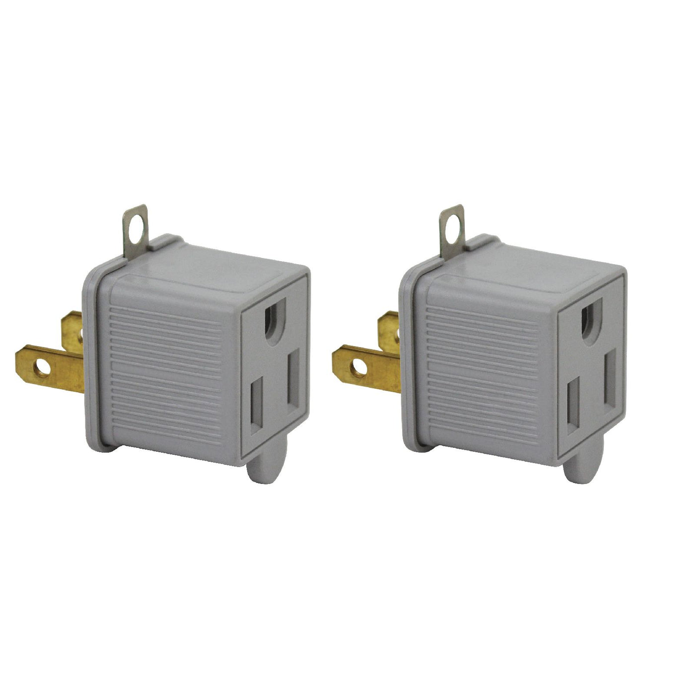 2PK 3-to-2 Grounding Adapters — Prime Wire & Cable Inc.