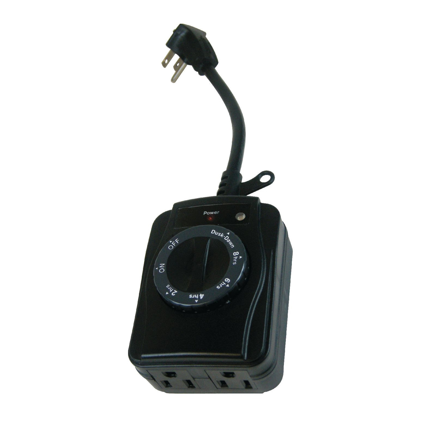 2-Outlet Outdoor Countdown Timer w/Photosensor — Prime Wire & Cable Inc.